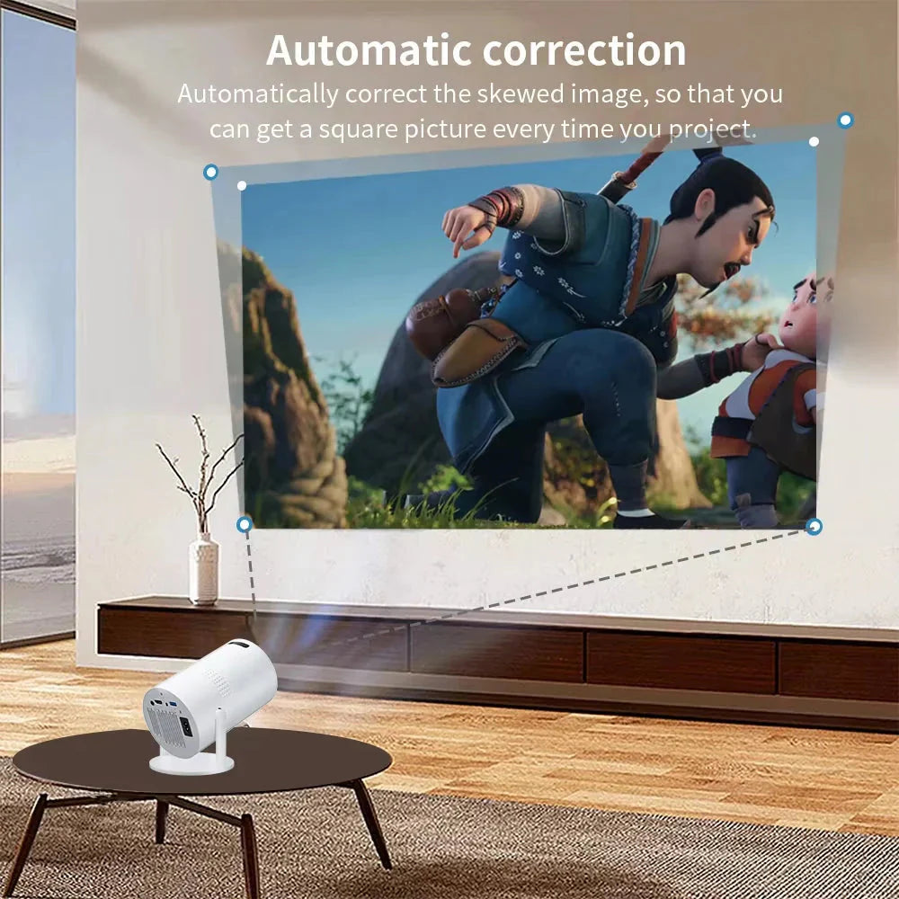 Salange P300 Mini Portable Projector - 4K 8K Video Decoding, 720P HD ...
